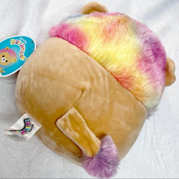 Squishmallows | Other | Leonard The Lion Squishmallow 7 Rainbow Lion ...